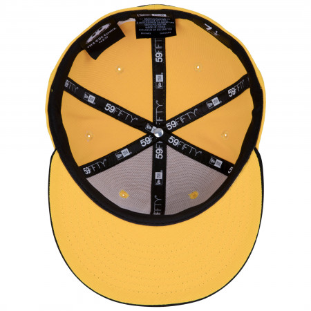 Product image 5 for Batman Logo Yellow Colorway New Era 59Fifty Fitted Hat
