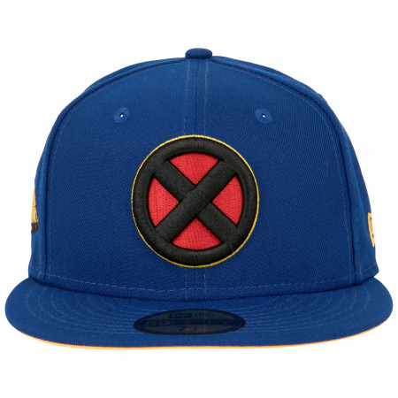 Product image 1 for X-Men Logo Blue Colorway New Era 59Fifty Fitted Hat