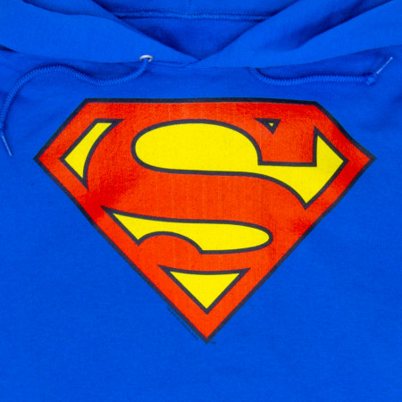 Product image 1 for Superman Symbol Royal Hooded Sweatshirt