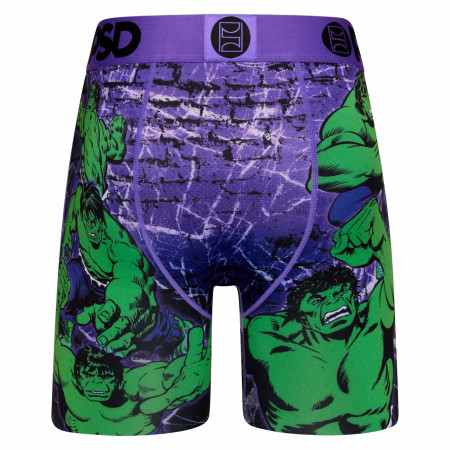 Product image 2 for The Incredible Hulk Comic Poses PSD Boxer Briefs