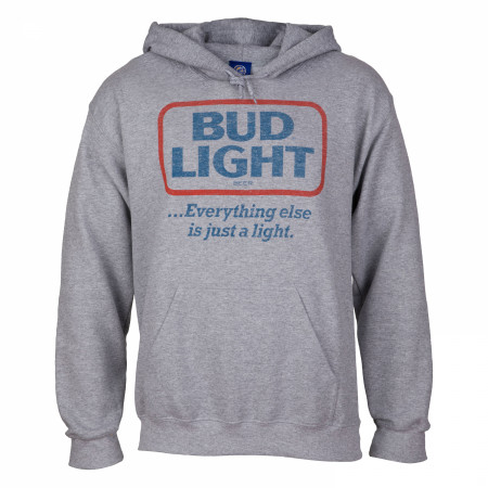 Bud Light Everything Else is Just a Light Pull Over Hoodie