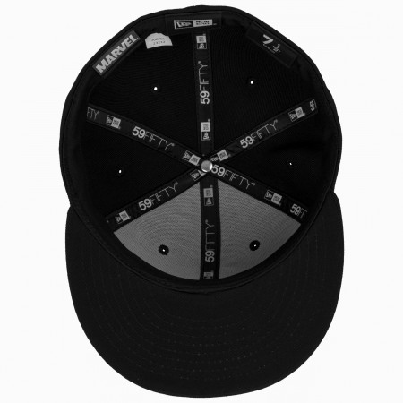 Product image 5 for X-Men Logo Black on Black New Era 59Fifty Fitted Hat