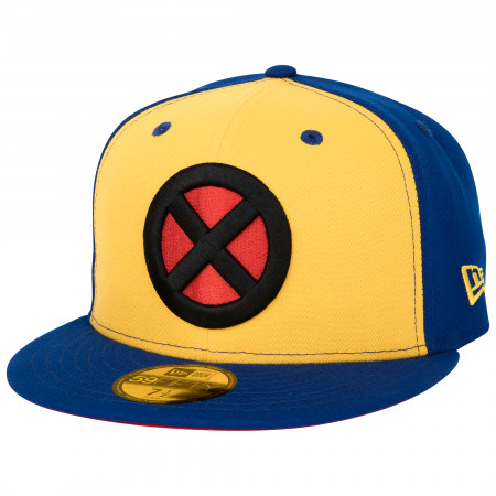 X-Men Logo Vintage Colorway New Era 59Fifty Fitted Hat