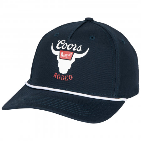 Coors Banquet Rodeo Navy Colorway Rope Hat