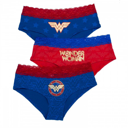 Product image 0 for Wonder Woman Foil Panty 3-Pack